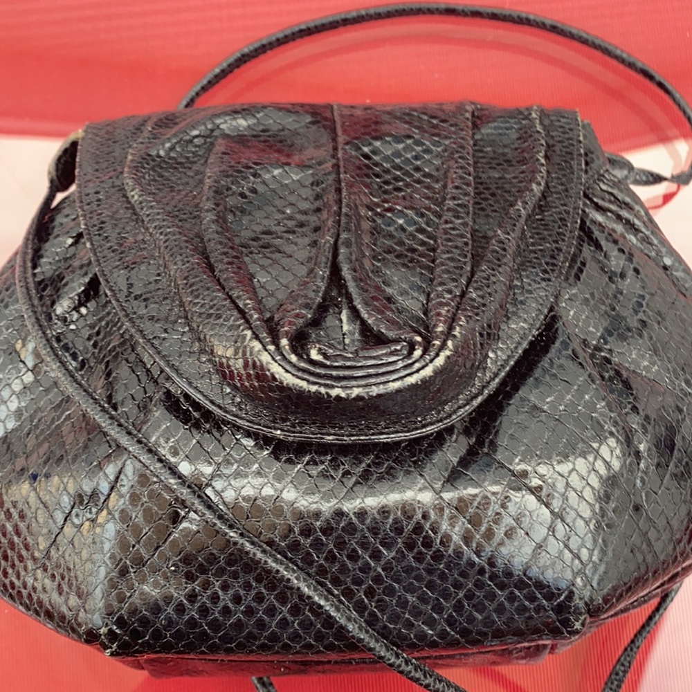 Finesse La Model Vintage Leather Shoulder Bag - Gem